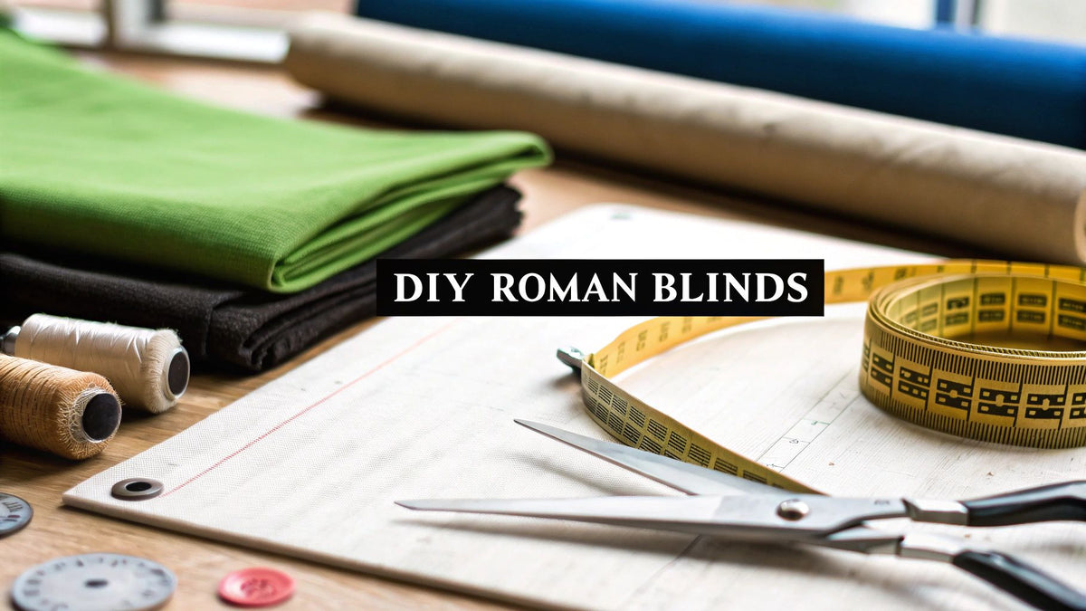 How to Make Roman Blinds: Easy DIY Step-by-Step Guide – Maak Home